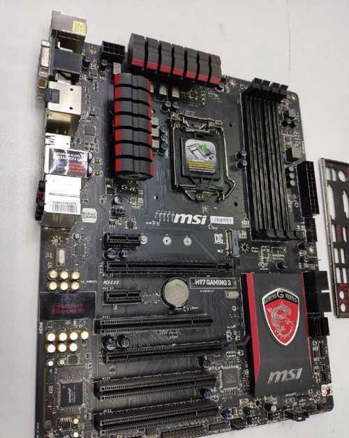 Материнская плата MSI H97 gaming 3 lga 1150