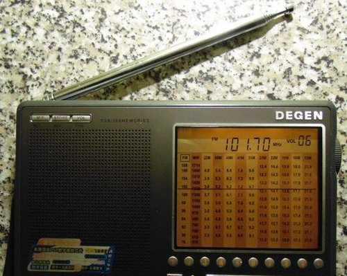 Degen DE-1103 радиоприемник