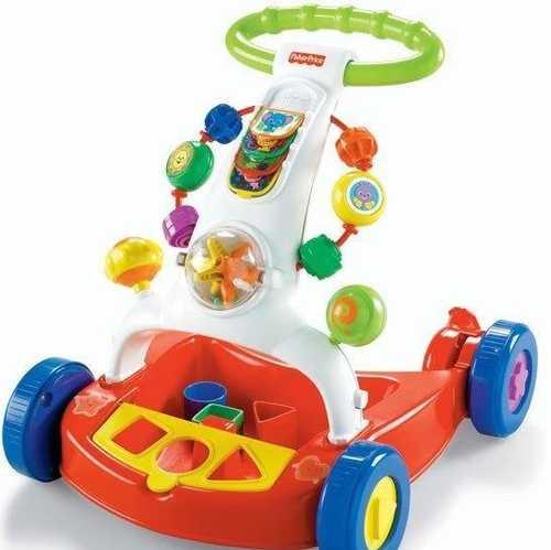 Ходунки-толкалка "Яркий старт" от Fisher Price