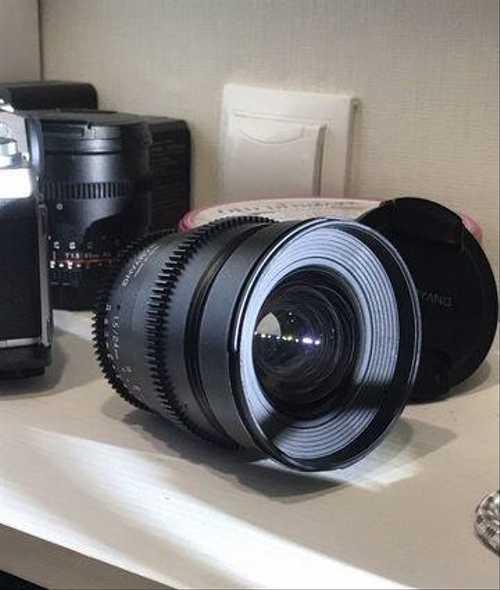 Samyang 24mm 1.5 T cine Nikon f