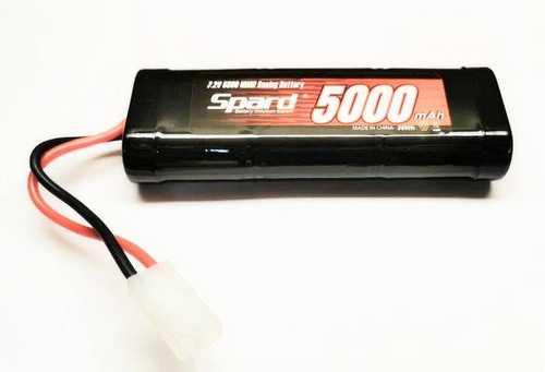 Аккумулятор Ni-Mh Spard 5000mAh, 7,2V, Tamiya