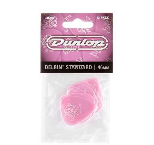Медиаторы Dunlop Delrin 500, 0.46 мм, набор из 12