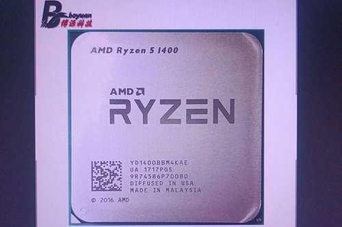 Процессор amd ryazan 5 1400 box обзор