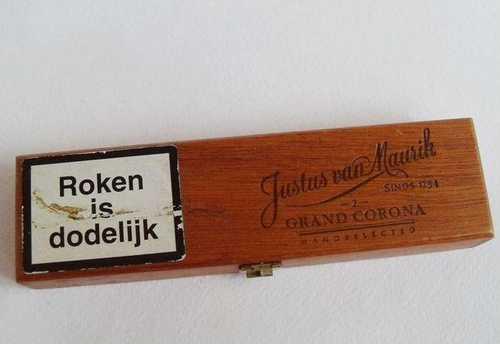 Футляр от сигар Justus van Maurik Grand Corona