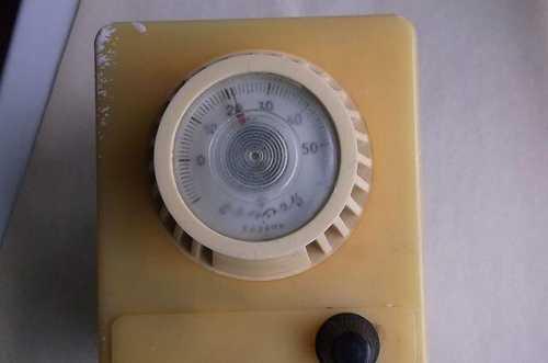 Радиоточка СССР с термометром