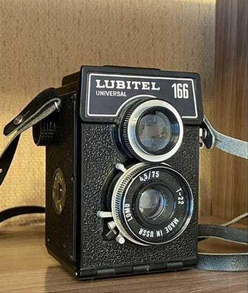 Плёночный фотоаппарат lubitel 166
