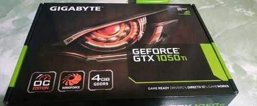 Geforce gigabyte GTX 1050 ti 4 gb