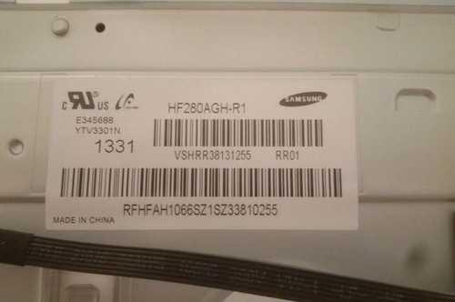 Линейка светодиодов для телевизора SAMSUNG UE28F40