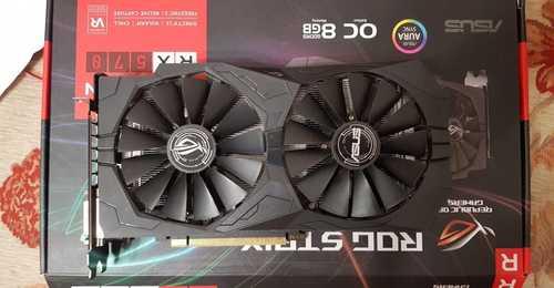 RX 570 8gb Rog Strix O8G Gaming rx570