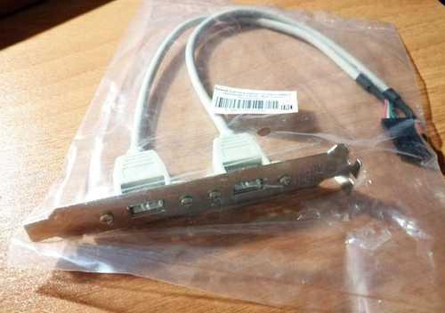 Планка портов в корпус - 2 порта USB 2.0