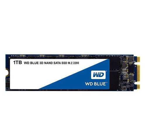 Накопитель SSD WD SATA III 1Tb WDS100T2B0B (WDS100