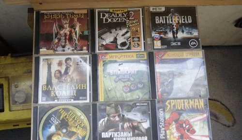 Игровые и установочные CD и DVD диски