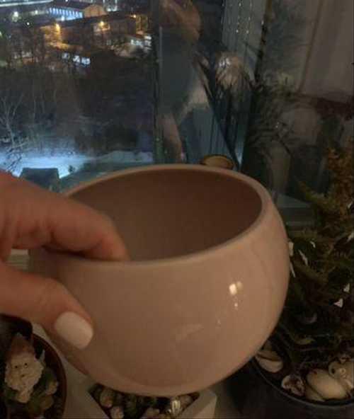 Горшок цветочный керамика