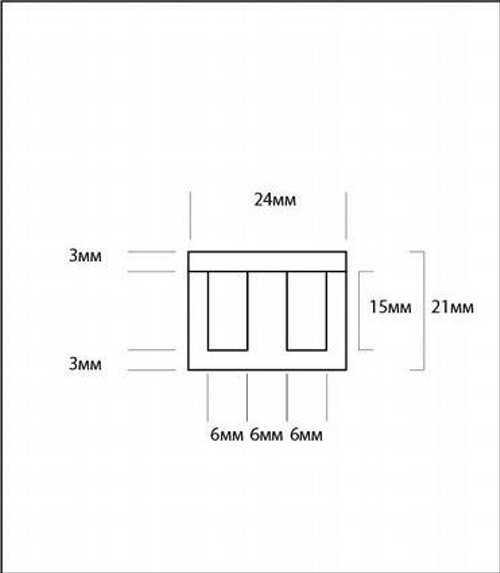 Пермаллой 79нм EI24, для входных микрофонных MC