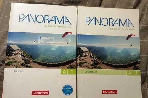 Учебник +рабочая тетрадь Panorama A1 немецкий язык