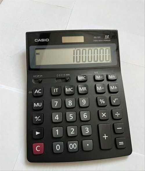 Калькулятор Casio GX-12V