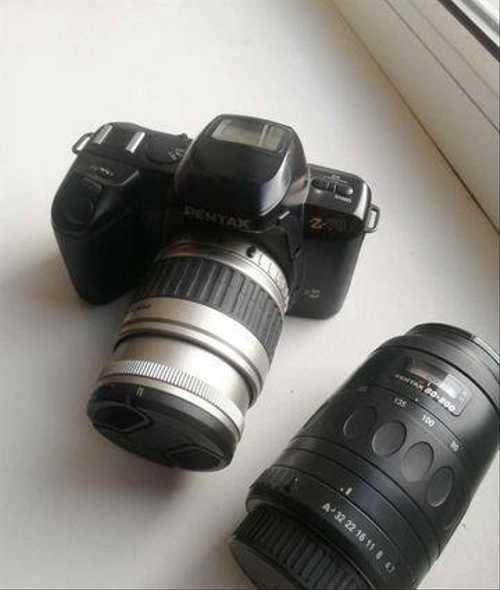 Плёночный фотоаппарат Pentax z70 и объективы smc