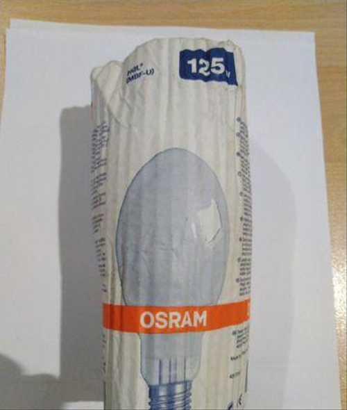 Лампа Osram HQL (MBF) -U 125W E27