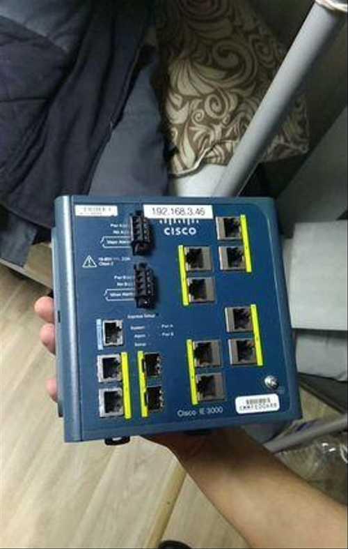 Коммутатор Cisco Industrial Ethernet IE-3000-8TC