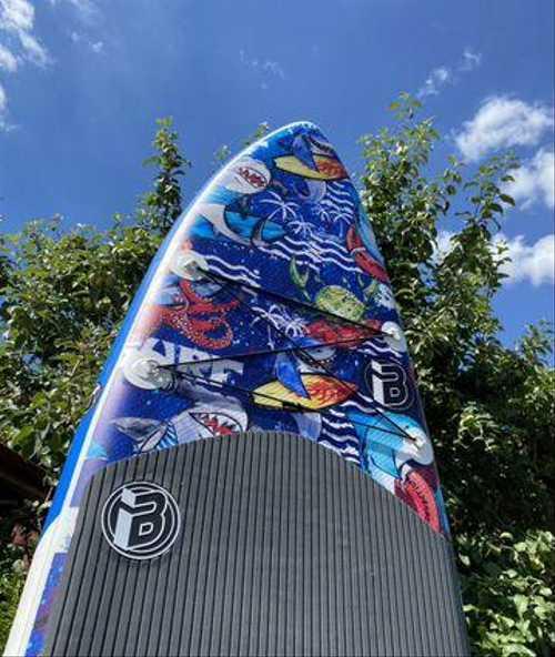 Sup board 11” iboard «shark»Бесплатная доставка РФ