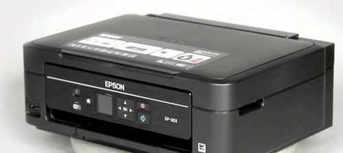 Мфу Epson XP-303, принтер, сканер