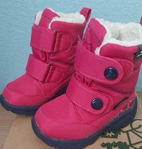 Новые зимние ботинки для девочки Kamik, 23 размер
