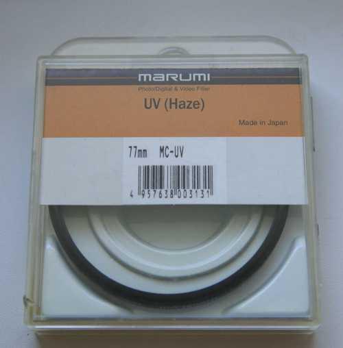 Светофильтр Marumi UV (Haze) 77mm