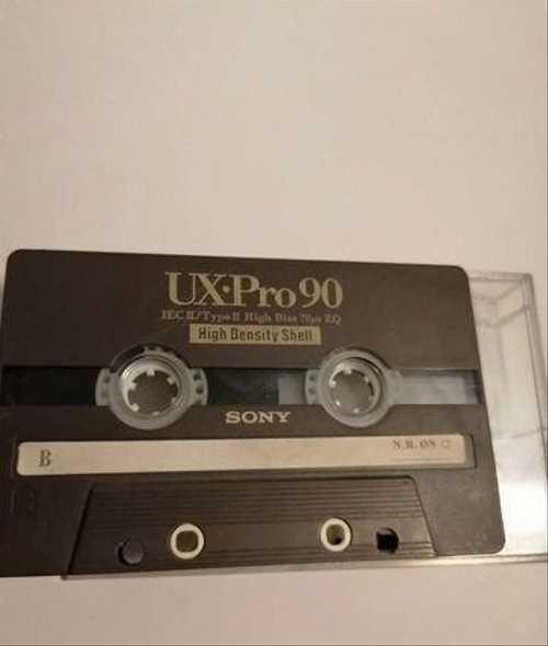 Аудиокассеты: Sony UX-Pro90, raks AX90, VS c90