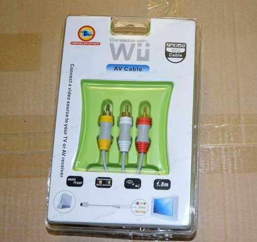 Кабель AV для Nintendo Wii