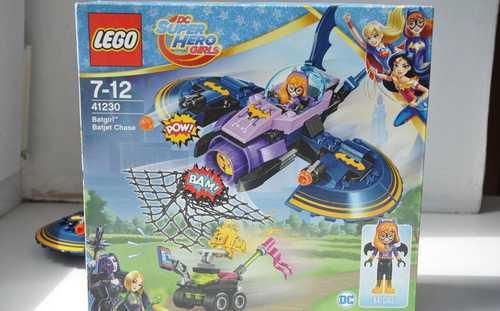Lego 41230 DC Super Hero Girls Бэтгёрл: погоня на