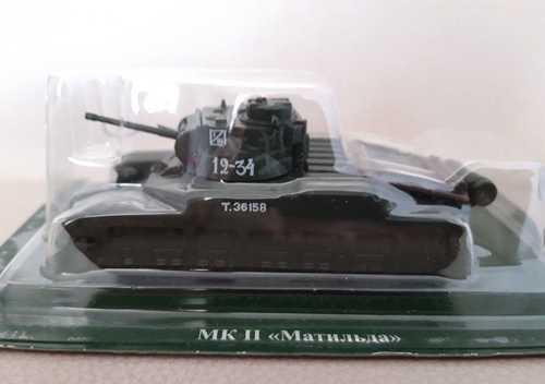 Модель танка мк II "Матильда"
