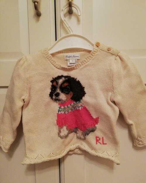 Свитер детский ralph lauren, 12 мес