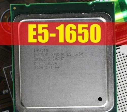 Intel Xeon E5 1650, LGA2011, 6 ядер 12 потоков