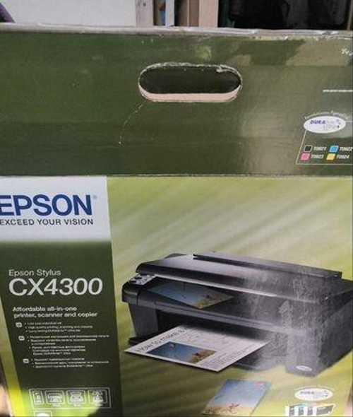 Струйный Мфу Epson Stylus CX4300
