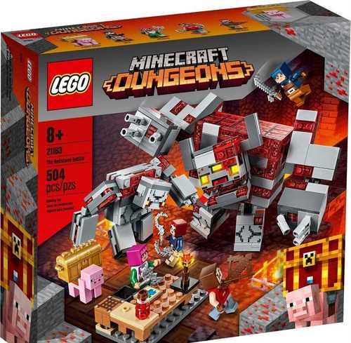 Lego Minecraft 21163 Битва за красные камни