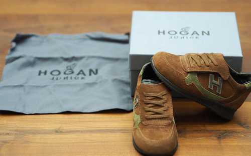 Кроссовки hogan 24, нат.замша, новые