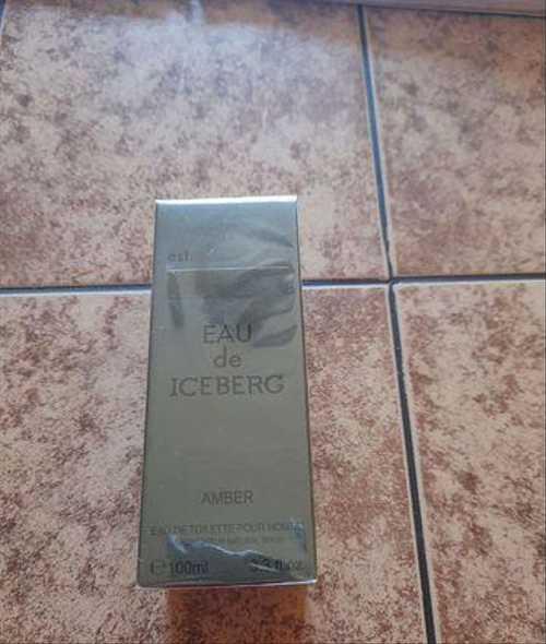 Туалетная вода мужская Iceberg Amber