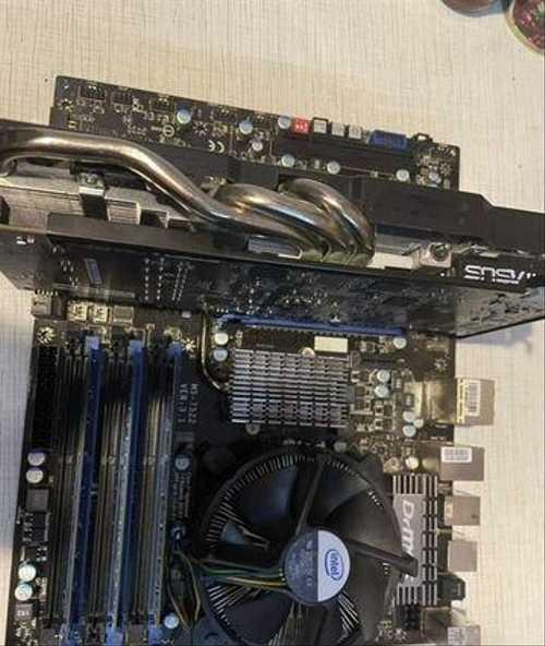 Материнская плата i7 950 Ram 16gb GPU Asus Nvidia