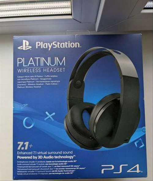 Наушники Sony Playstation 4 Platinum