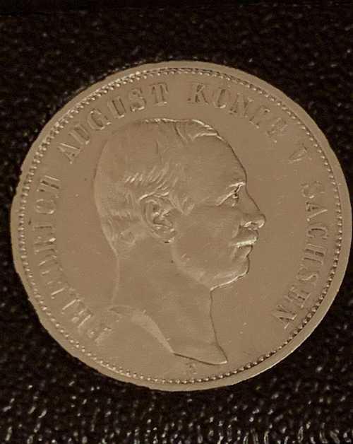 3 марки Саксония 1913