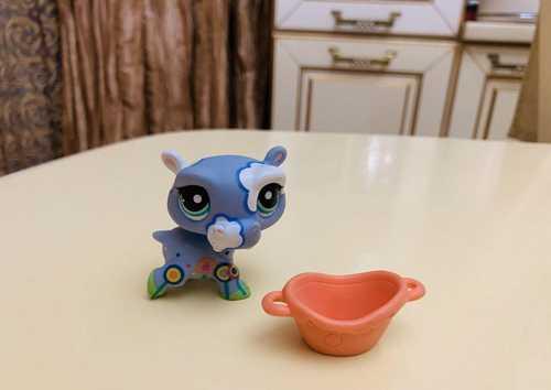 Littlest Pet Shop оригинал бегемот лпс, lps