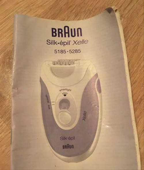 Эпилятор Braun silk-epilate xelle 5185-5285