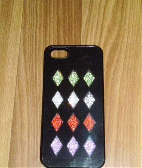 Защитная крышка для iPhone 5/5S "Swarovski" со стр