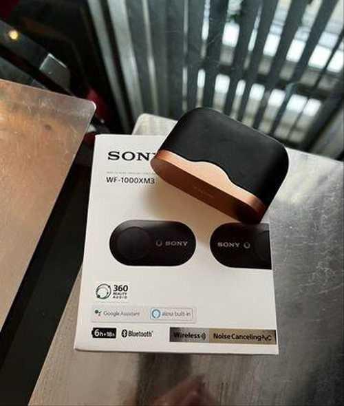 Наушники True Wireless Sony WF-1000XM3 Black