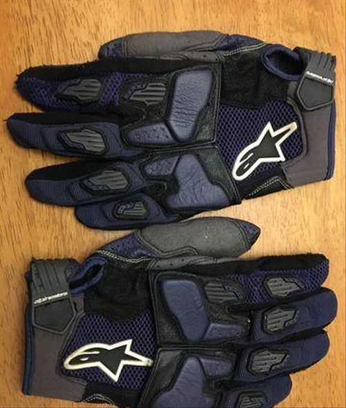 Перчатки Alpinestars оригинал кожа+текстиль