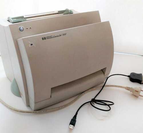 Принтер лазерный HP LaserJet 1100
