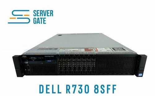 Сервер dell R730 8SFF 2 x E5-2680v3 128 GB