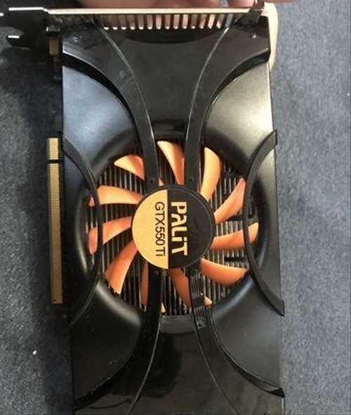 Видеокарта palit gtx550ti