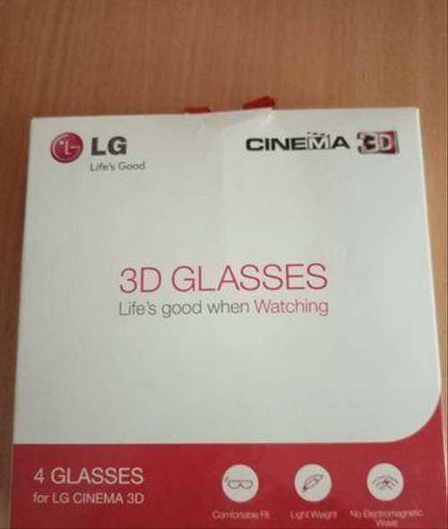3d очки LG