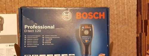 Детектор скрытой проводки Bosch d-tect 120